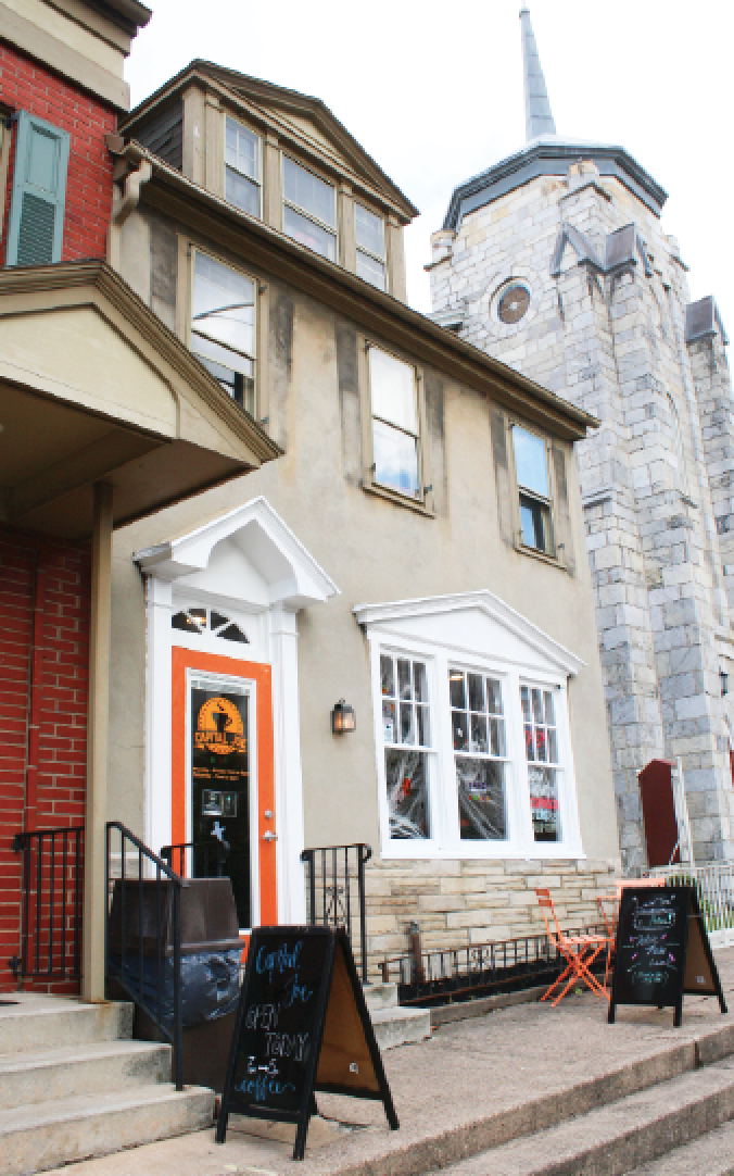 Coffee Capital: Just across Forster Street, warm drinks, friendly staff ...