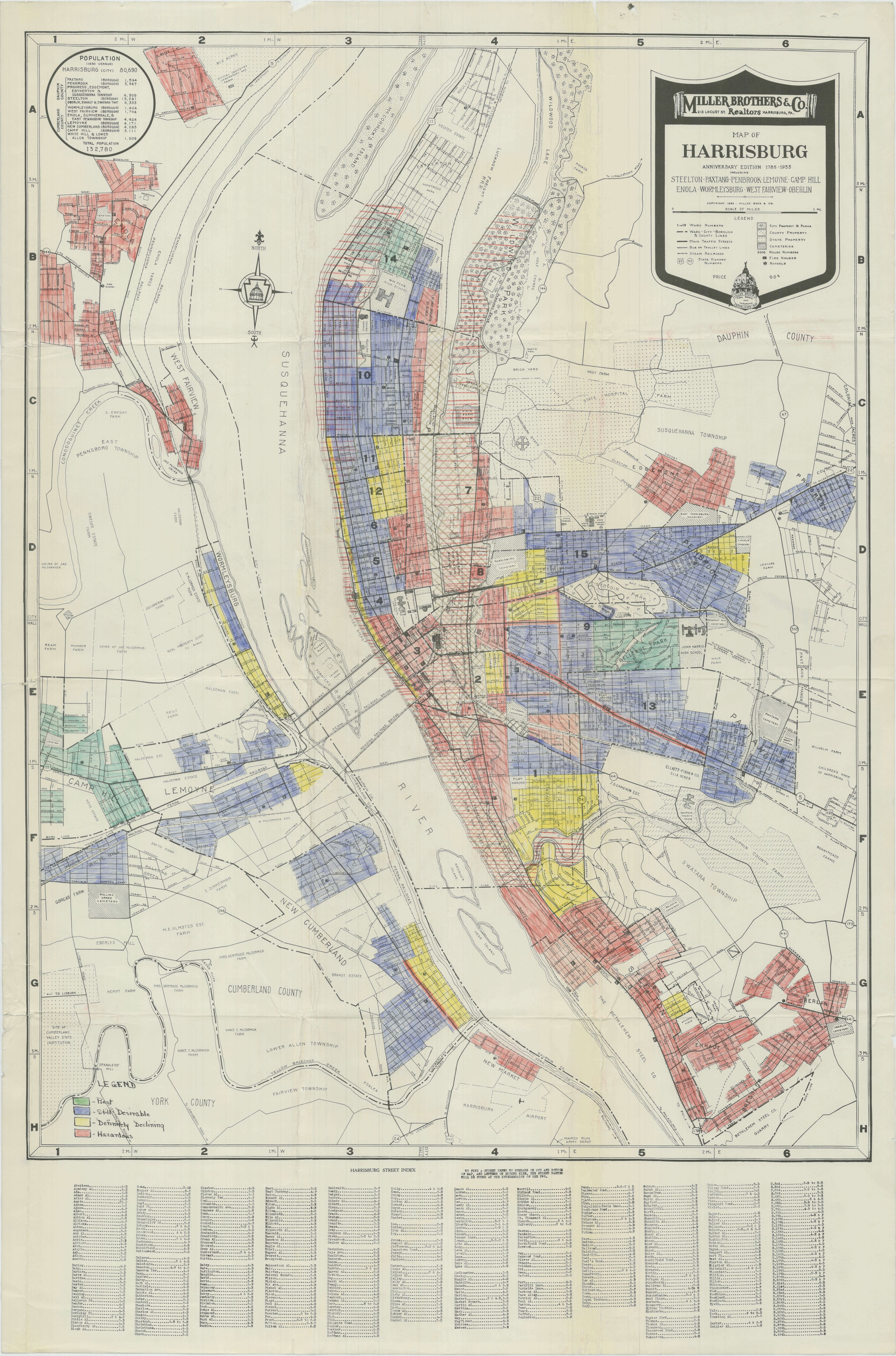 HOLC map - TheBurg