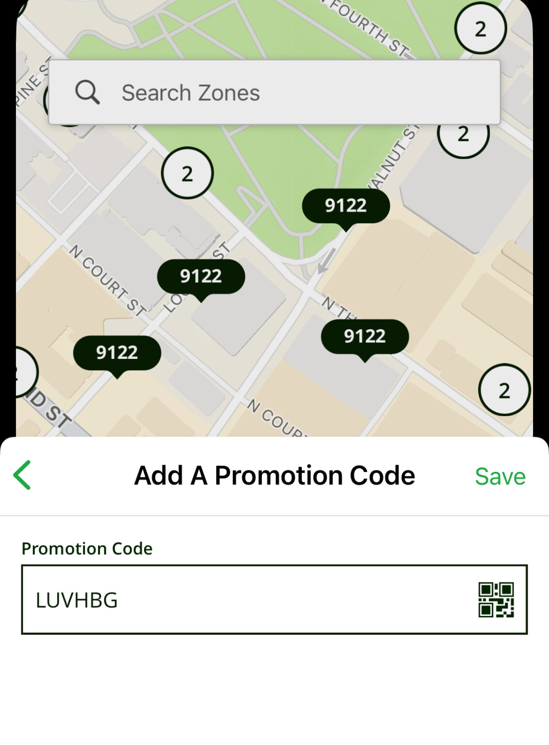 "LUVHBG" free downtown parking code yanked from app; many pay stations ...